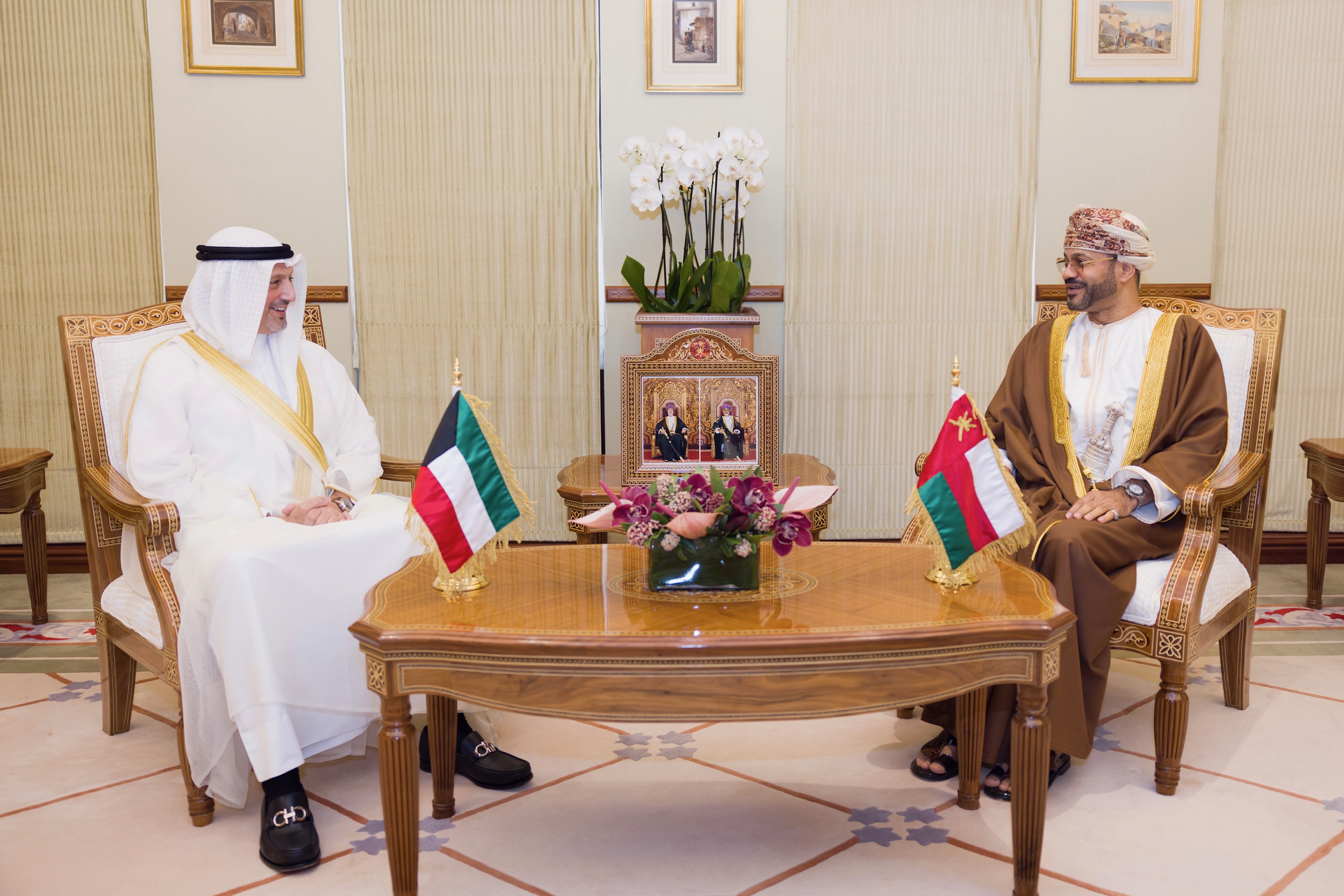 MOFA | The Foreign Minister meets his Omani counterpart during his ...